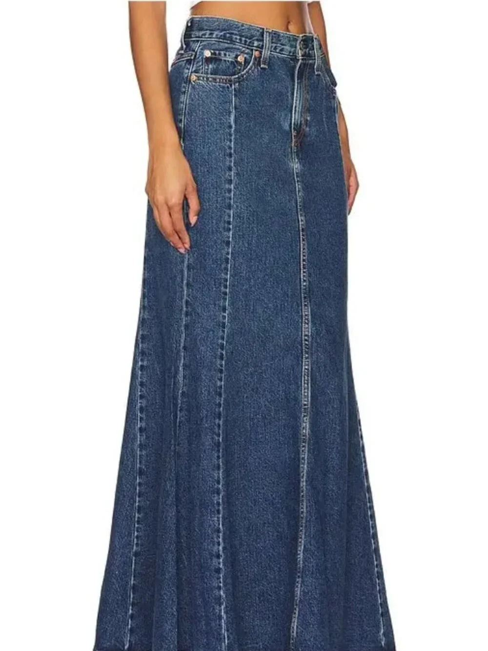 Levi's | Skirts | Levis Premium Mermaid Skirt | Poshmark